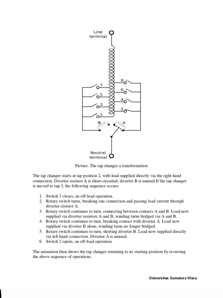 Tap Changer Operation Guide | PDF