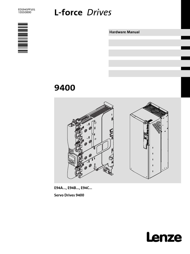 E94A - Servo Drives 9400 HighLine - v11-0 - EN PDF | Download Free PDF ...