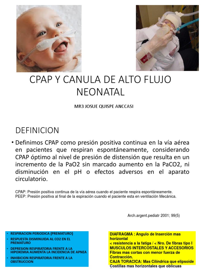CPAP | PDF | Sistema respiratorio | Fisiología
