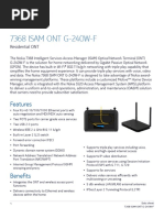 Nokia 7368 ISAM ONT-U-090CP-P Datasheet EN PDF | PDF | Media Technology ...