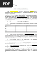 Kasunduan Sa Pagbebenta NG Sasakyan | PDF