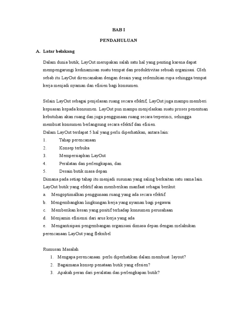 Makalah Fix Layout | PDF