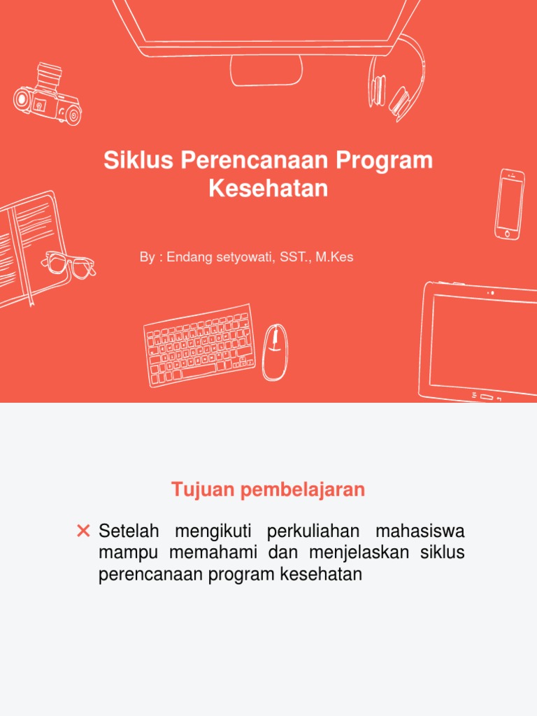 Siklus Perencanaan Program Kesehatan | PDF