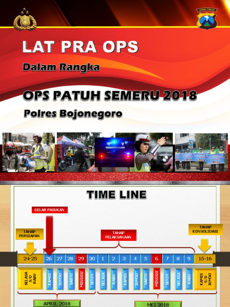 Lat Pra Ops Patuh Semeru 2018 | PDF