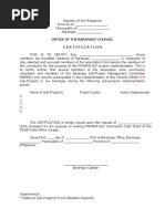 Sample Cert - Cutting Trees | PDF
