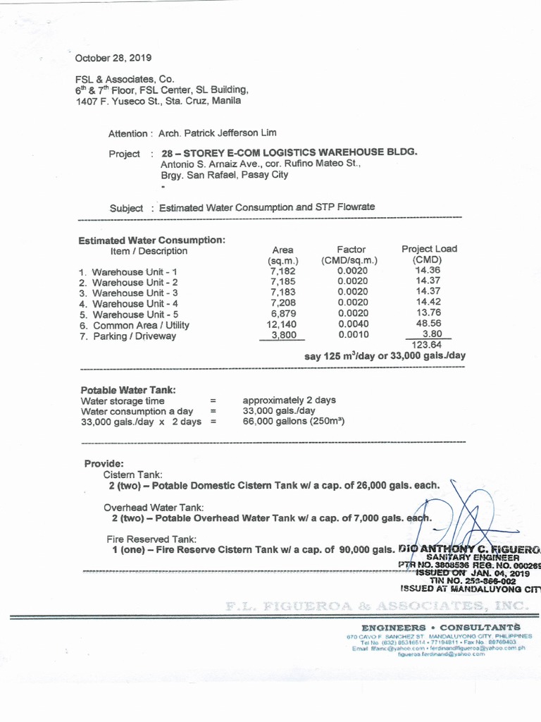 Warehouse STP Capacity Calculations | PDF