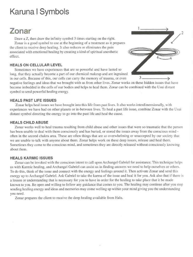 Karuna I Symbols | PDF