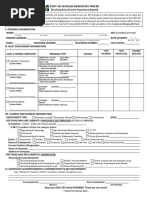 Personal Profile Form-Boc | PDF | Behavior Modification | Learning