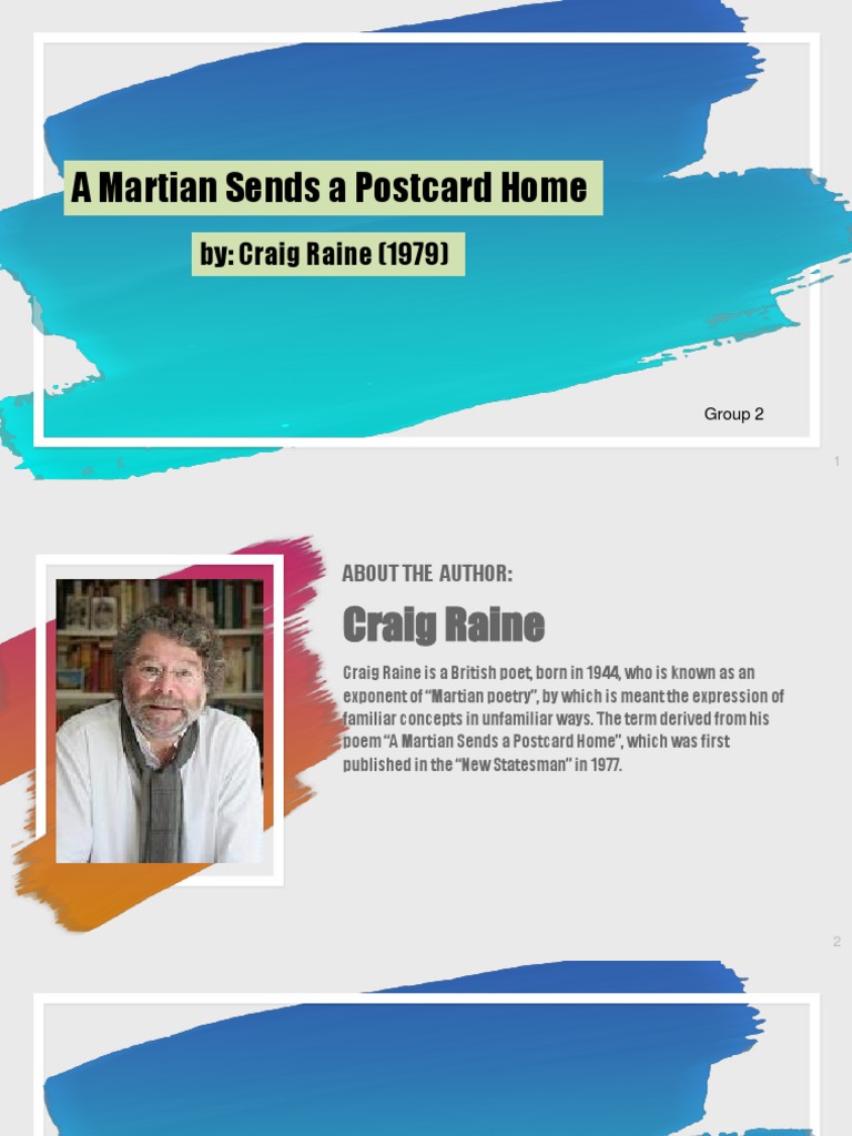 A Martian Sends A Postcard Home | PDF