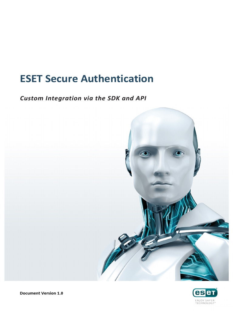 ESET Secure Authentication Custom Integration Via The SDK and API PDF | PDF | Application ...