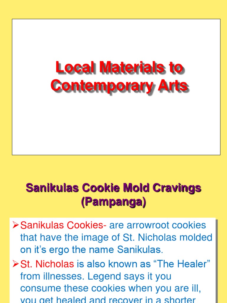 Traditional Crafts and Art Forms of the Philippines: Sanikulas Cookie ...