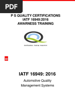 IATF Auditor Guide For IATF 16949 4th Ed May 2019 | PDF | Audit ...