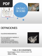 Cálculo de Dosis Pediátrica Específica | PDF | Medicamentos con receta ...