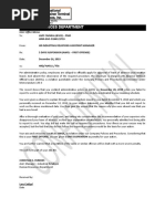 Stern Warning Letter | PDF