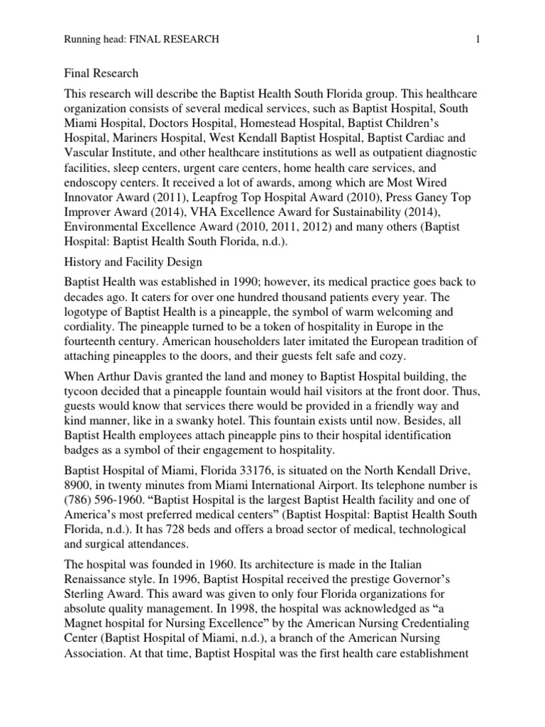 High School Research Paper Example | PDF | Health Maintenance ...