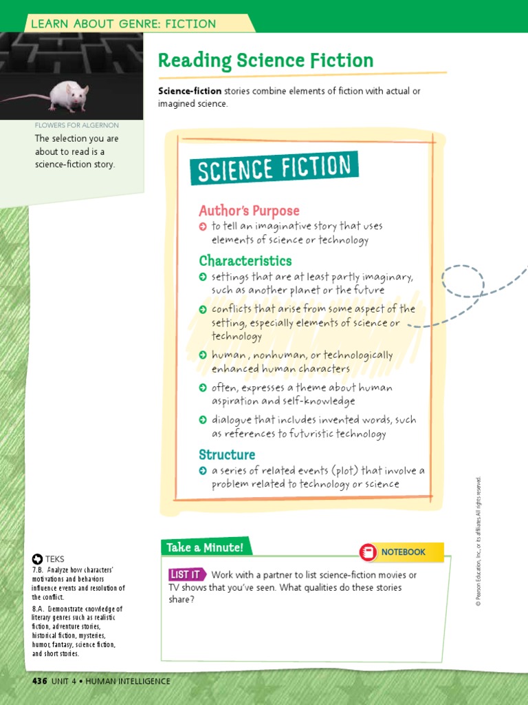 Reading Science Fiction | PDF | Science Fiction | Reading Comprehension