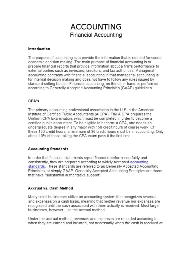 Accounting | Download Free PDF | Debits And Credits | Bookkeeping