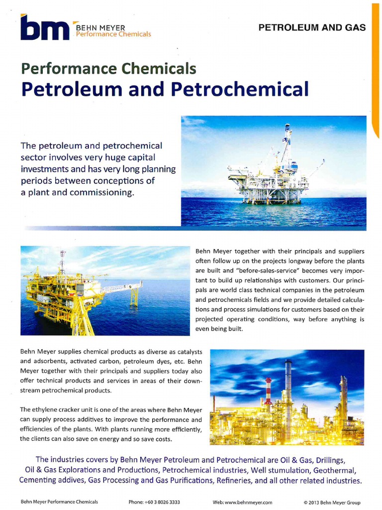 Product List - Petroleum and Gas | PDF