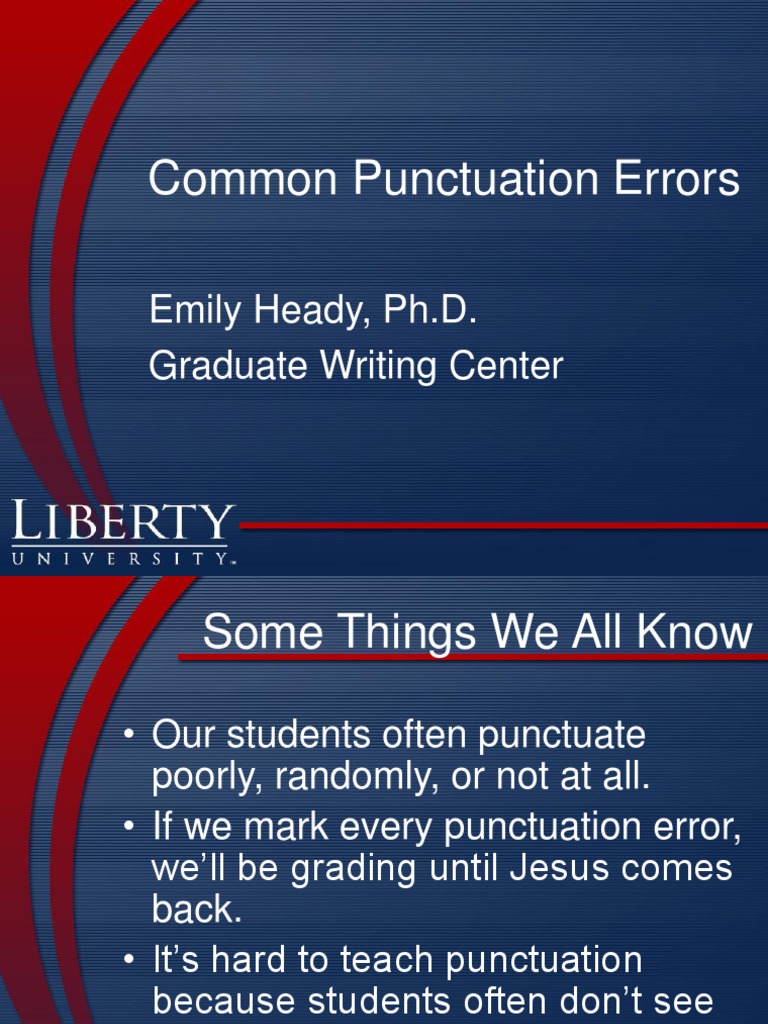Common Punctuation Errors | PDF | Ellipsis | Bracket