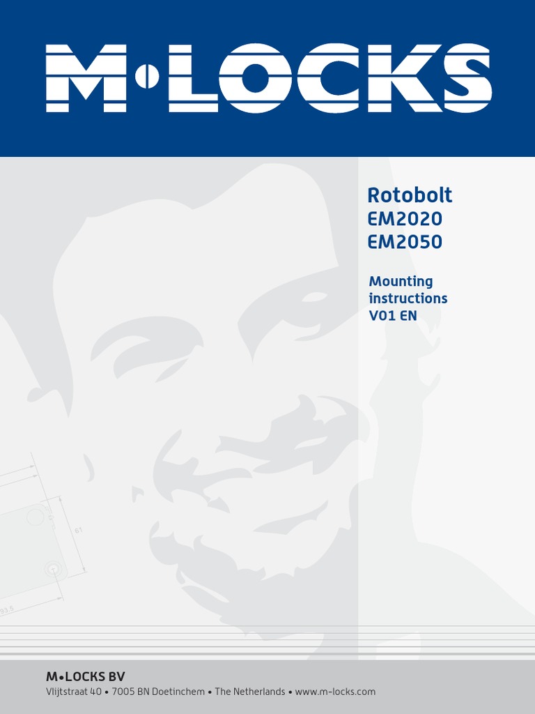 Safe Lock Installation Guide | PDF | Screw | Electrical Connector