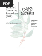 Sop Barista | PDF