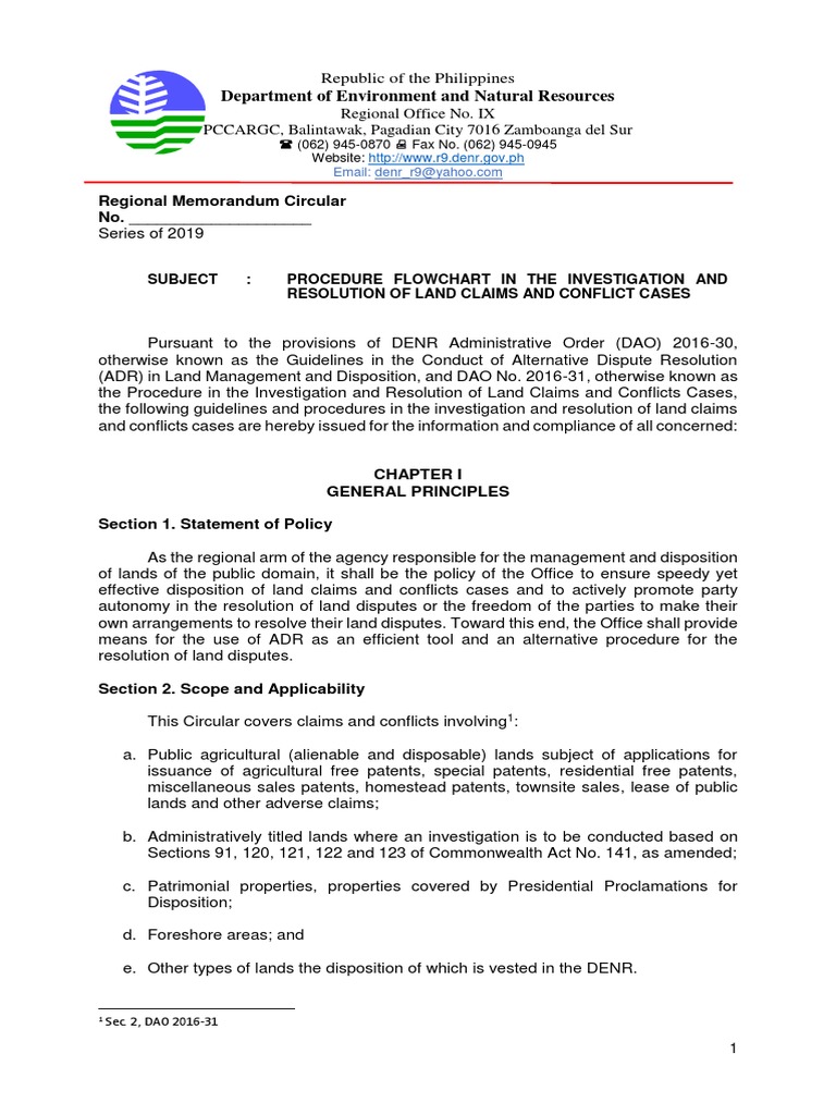 Guidelines for Land Dispute Resolution | PDF | Alternative Dispute ...