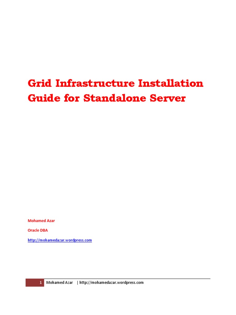 Grid Infrastructure Installation Steps | PDF