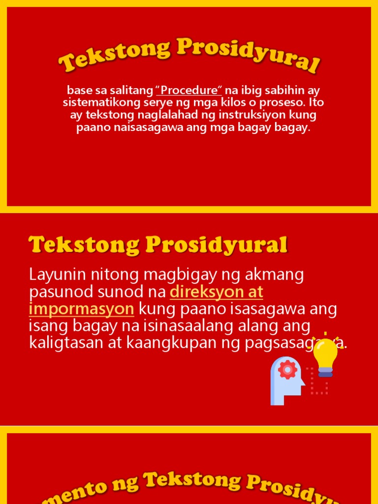 Tekstong Prosidyural Autosaved | PDF