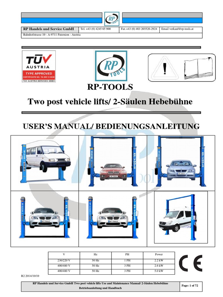 RP-TOOLS 2PL - User Manual 20141010 | Download Free PDF | Vehicles ...