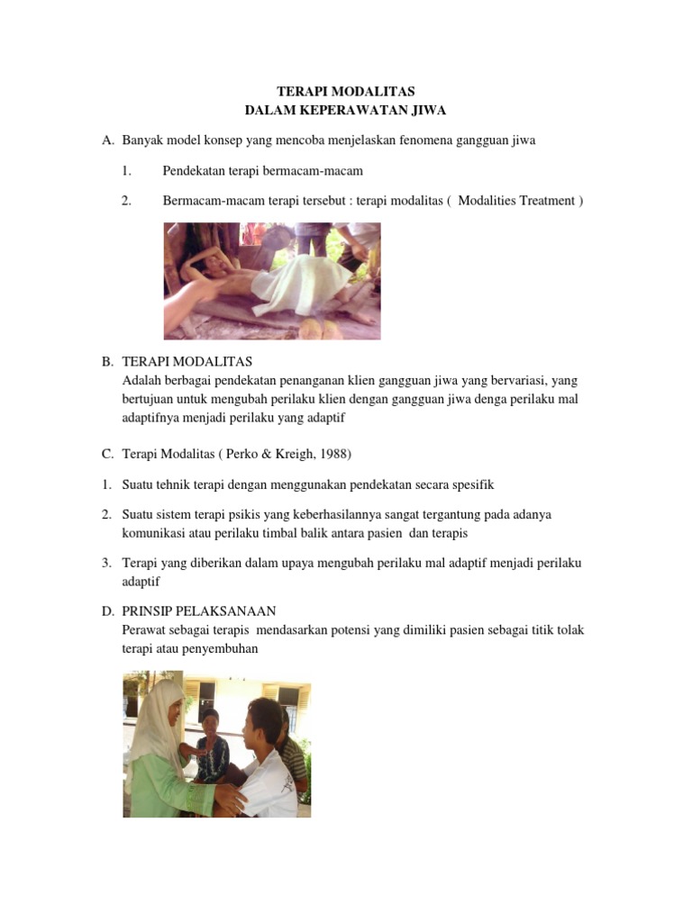Terapi Modalitas | PDF