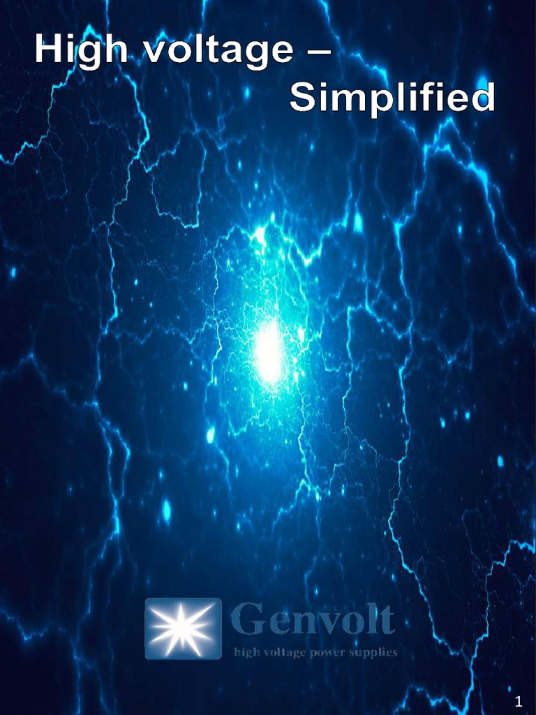 Genvolt UK PDF Final - Compressed | PDF | Power Supply | High Voltage
