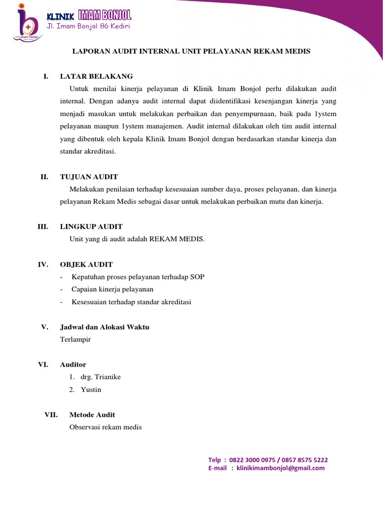 AUDIT RM Okt | PDF