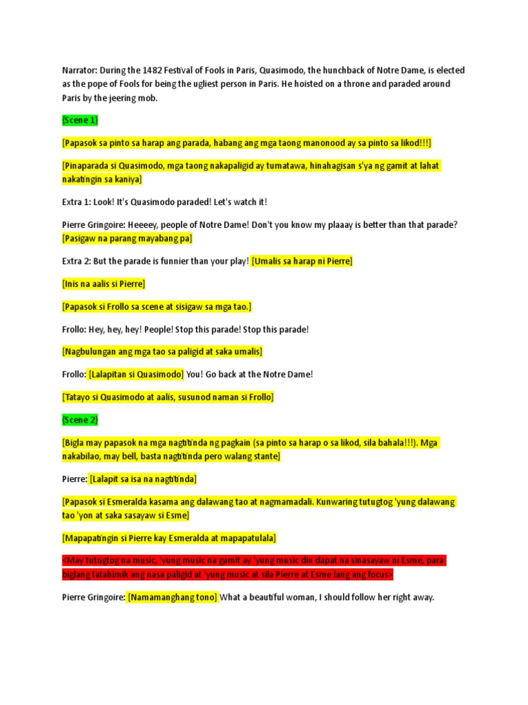 The Hunchback of Notre Dame | PDF