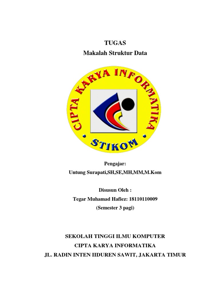Makalah Struktur Data | PDF