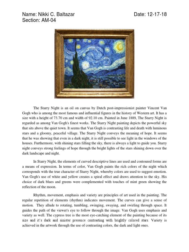 The Starry Night | PDF