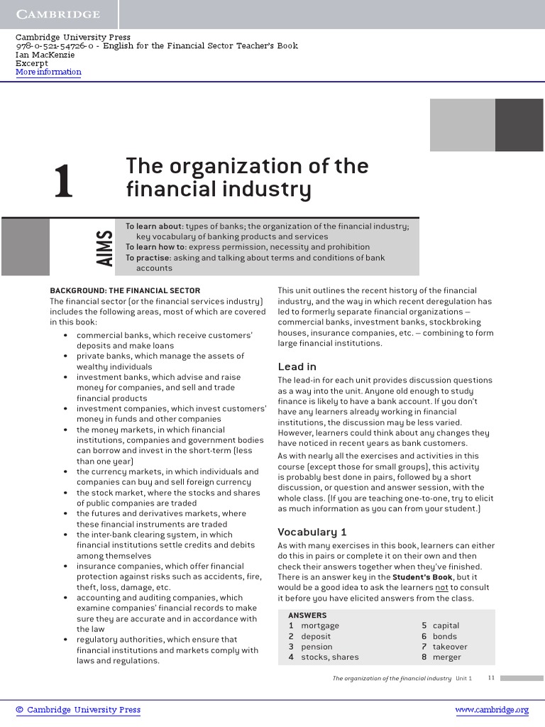Unit1 PDF | PDF | Stocks | Question