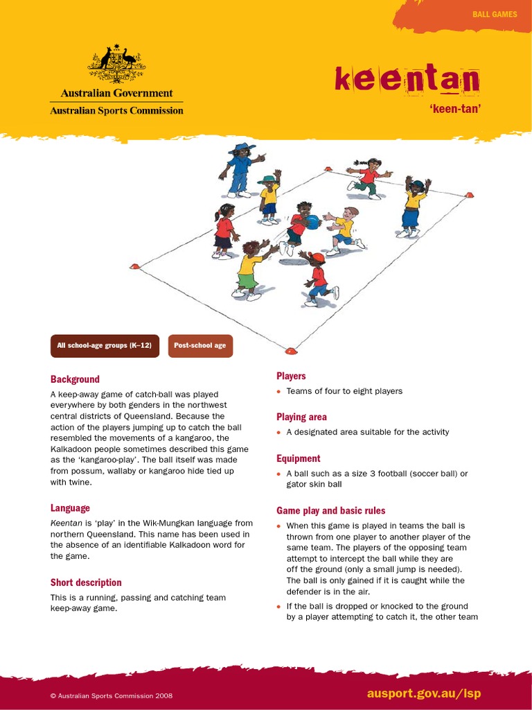 Juego Pase y Recp Keentan | PDF | Rules | Ball Games