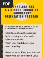 Tle Laboratory Manual | PDF | Housekeeping | Foods