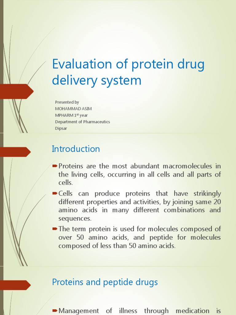 Evaluation of Proteins and Peptides PDF | PDF | Gel Electrophoresis ...