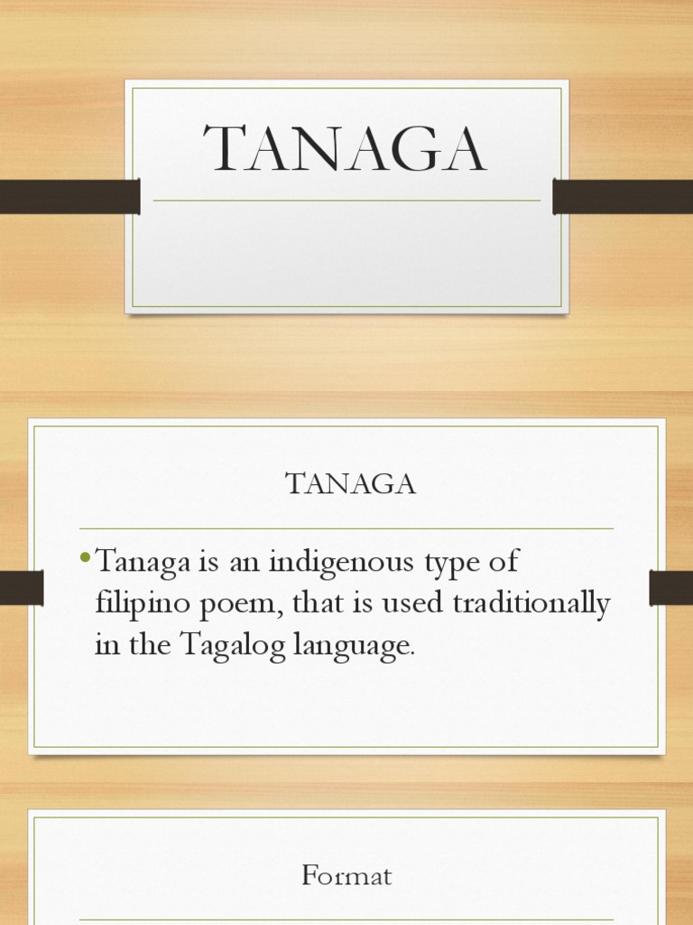 TANAGA | PDF