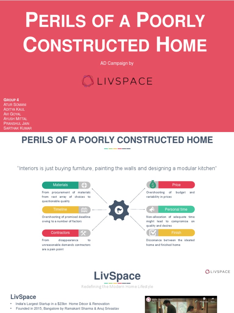 AD Campaign Promotes LivSpace as Solution to Perils of Poor Home ...