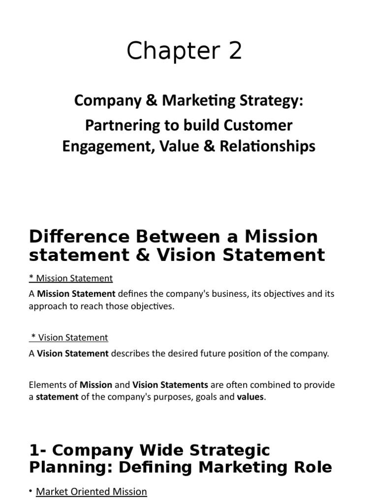Chapter 2 Principles of Marketing | PDF | Marketing Strategy | Marketing