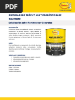 Ficha Tecnica Thinner | PDF | Solvente | Química Física