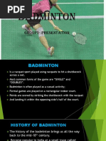 Badminton Hand Signals | PDF | Referee | Sports