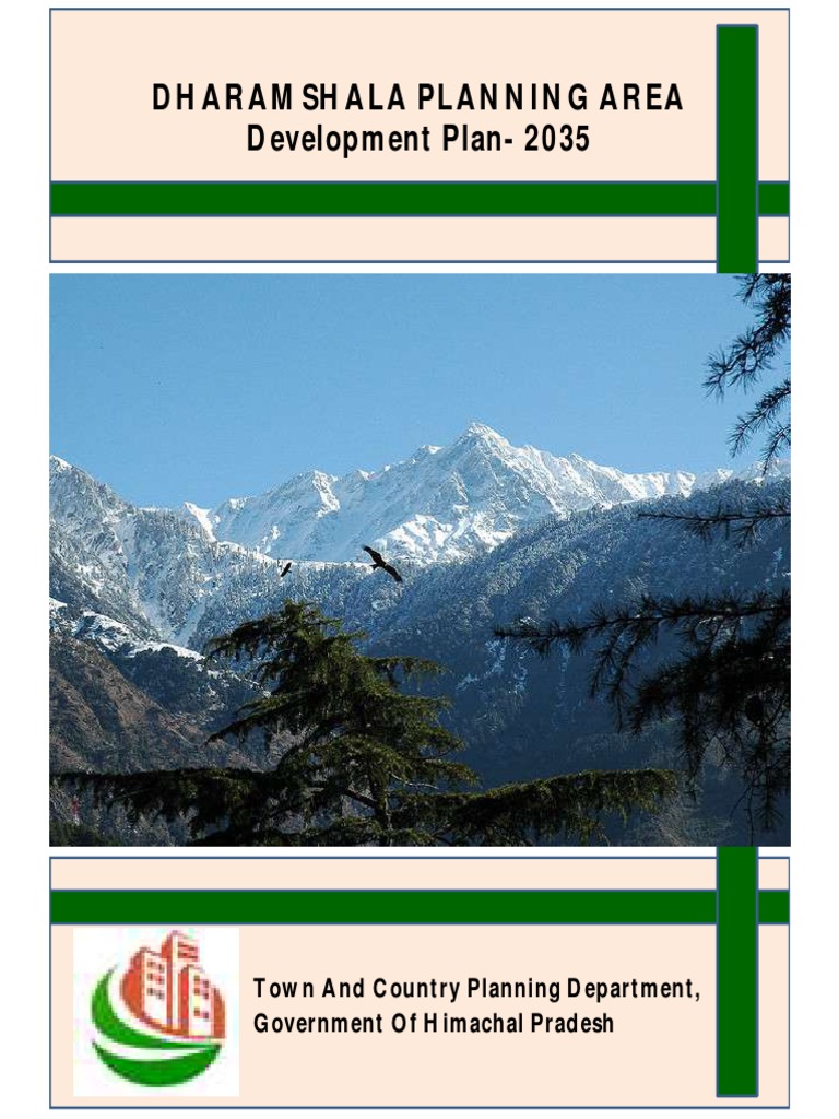 Dharmshala Master Plan PDF | PDF | Zoning | Infrastructure