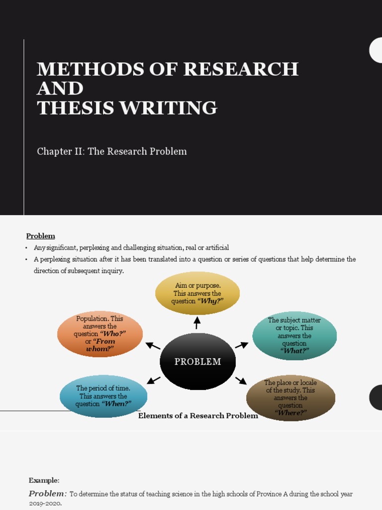 CHAPTER 2 & 3 (The Reasearch Problem and RRL) | PDF | Hypothesis ...