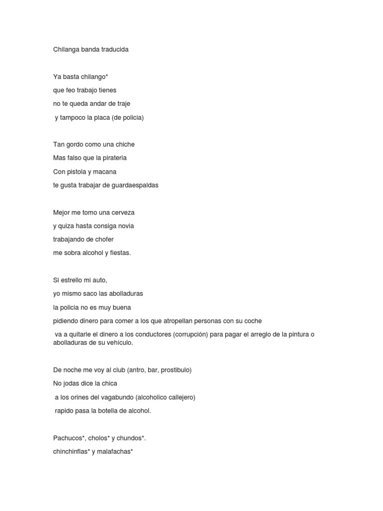 Chilanga Banda Traducida | PDF | Ciencias sociales