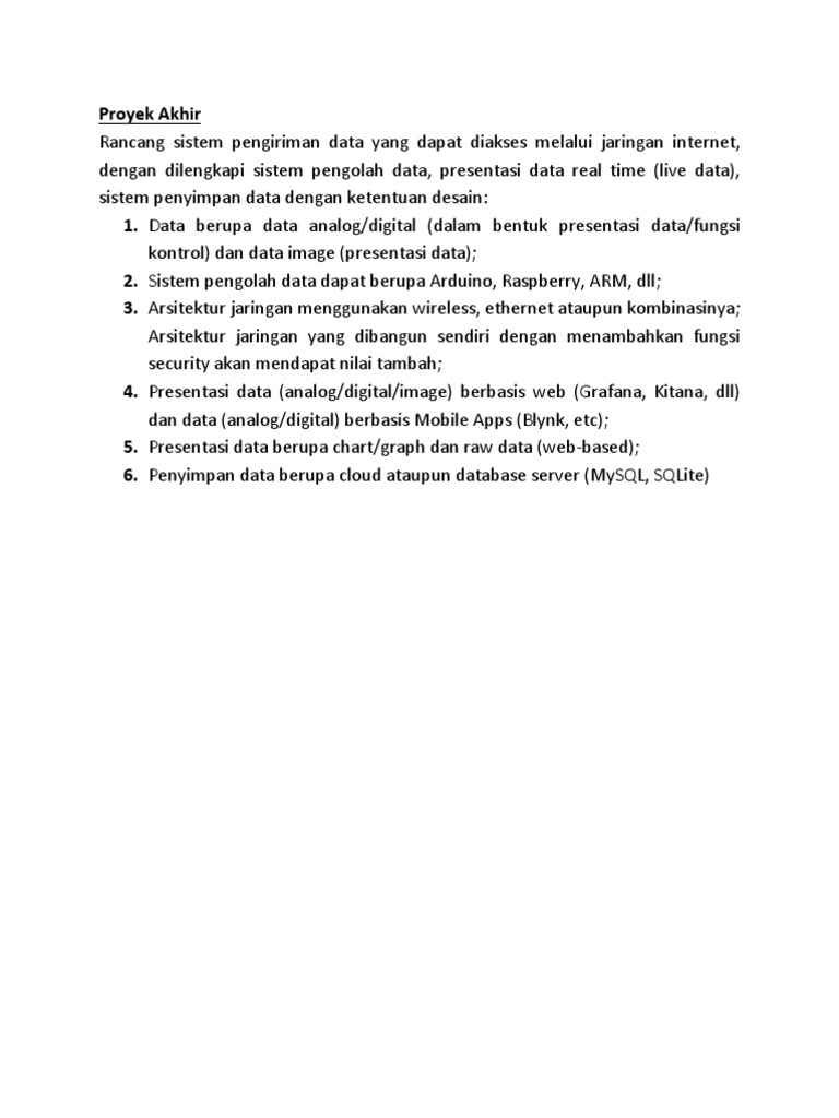 Project UAS IoT | PDF | Seni | Komputer