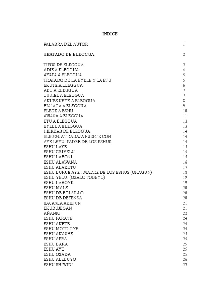 Diferentes Tipos de Eshus | Download Free PDF | Anthropology Of ...