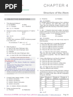 Class 11 Chapter 2 Structure of Atom | PDF | Emission Spectrum | Photoelectric Effect